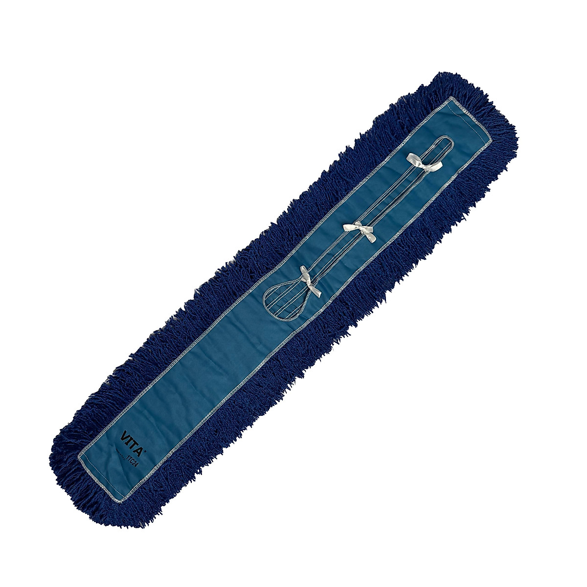 Heavy-Duty Industrial Closed-Loop Dust Mops - 6 Pack (Blue) - 48 Inch