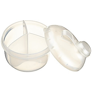 Nuby Milk Powder Dispenser, Colors May Vary, 3 Compartments