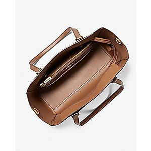 Michael Kors Maisie Large Pebbled Leather 3-in-1 Tote Bag Luggage MK Multi