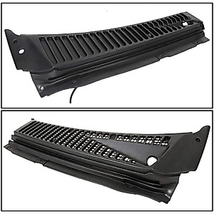 ECOTRIC Windshield Wiper Cowl Cover Panel Compatible with 1999-2007 Ford F250 F350 F450 F550 Super Duty 2000-2005 Ford Excursion Replacement for 3C3Z-25022A68-AAA 4C3Z-25022A69-AAA