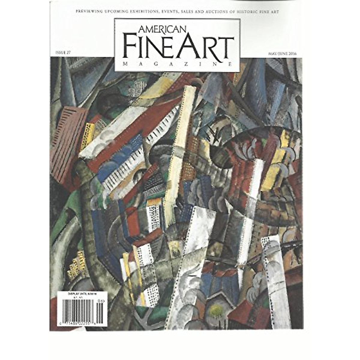 AMERICAN FINE ART, MAY/JUNE, 2016 ISSUE, 27 (PREVIEWING UPCOMING EVENTS)
