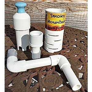 Aquaponics Auto Bell Siphon Kit 4 1/2" Media or Smaller Grow Bed Kitchen Garden! Over 7000 Siphons Sold Worldwide! Buy With Confidence!