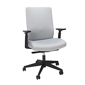 HON Basyx Biometryx Commercial-Grade Fabric Upholstered Task Chair, Grey
