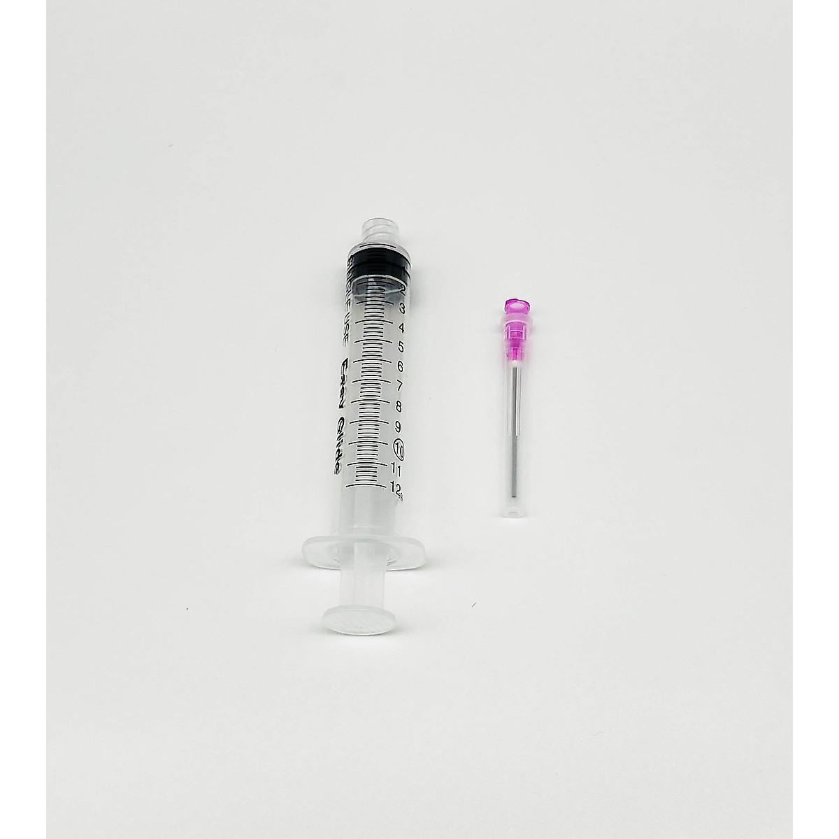 3ml Sterile Syringe 18g x 1 1/2" Blunt Tip Needles - Pack of 10 - Ideal for Accurate Dispensing, Crafting, DIY Projects, and Liquid Handling