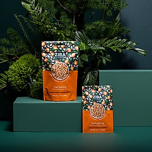 Ziba Foods Trail Pairing - Sweet Apricot Kernels & Dried Mulberries Mix - Non-GMO, Vegan, Whole 30 Friendly & Paleo - High in Fiber, Iron & Immune Boosting Antioxidants - Sweet & Savory, Pack of 6