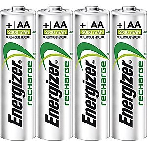 Energizer Rechargeable NiMH Battery AA 1.2 V Power+ 2000 mAh 4-Blister [EN-PWRPL2000B4]