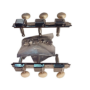 Kluson No-Line"3-On-A-Plate" Guitar Tuning Pegs W/Cream Buttons Fit Gibson Epi