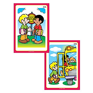 Super Duper Publications | Before & After Fun Deck Flash Cards | Educational Learning Resource for Children