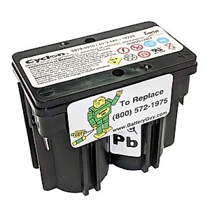 Hawker/Cyclon/Enersys 0819-0010 Battery | 4v 2.5Ah Emergency Light...