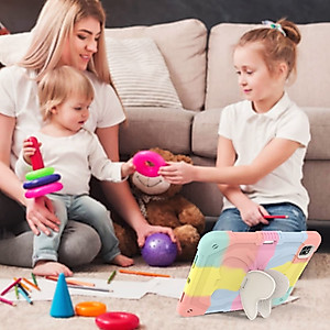 BENTOBEN for iPad Pro 11 inch Case, iPad Air 5th/4th Generation Case, 2 in 1 Heavy Duty Rugged Shockproof Kickstand Pencil Holder Girls Women Kid iPad Pro 11 inch Tablet Cover, Rose Gold