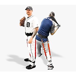 VPX Baseball Training Harness, Adds 4-7MPH Power and Velocity, Improves Swing, Batting, and Pitching Mechanics, Hitters and Pitchers, All Ages, Includes Harness, Videos, Drills, and Programming.