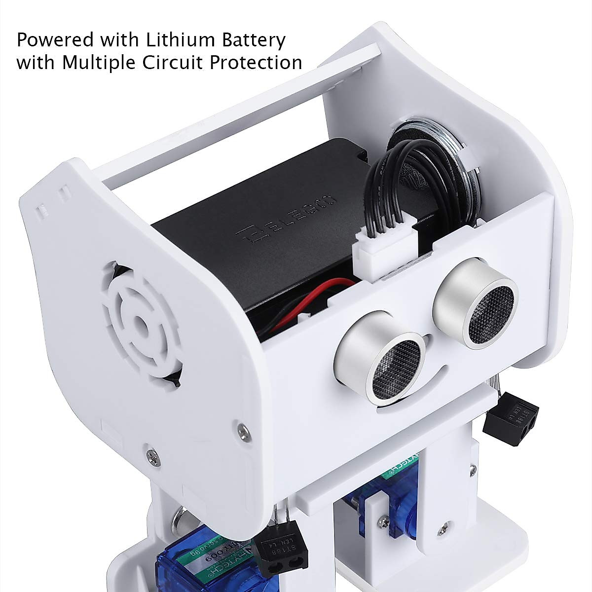 ELEGOO Science Kits for Kids Ages 8-12 12-14 14-16 & STEM Toys Gifts for Boys Girls Kids Teens Penguin Bot Biped Robots Building Kit Compatible with Arduino & Coding Circuits Projects