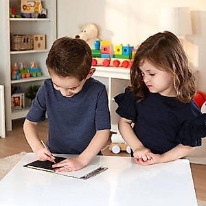 Melissa & Doug Scratch Art Doodle Pad With 16 Scratch-Art Boards and Wooden Stylus - FSC Certified