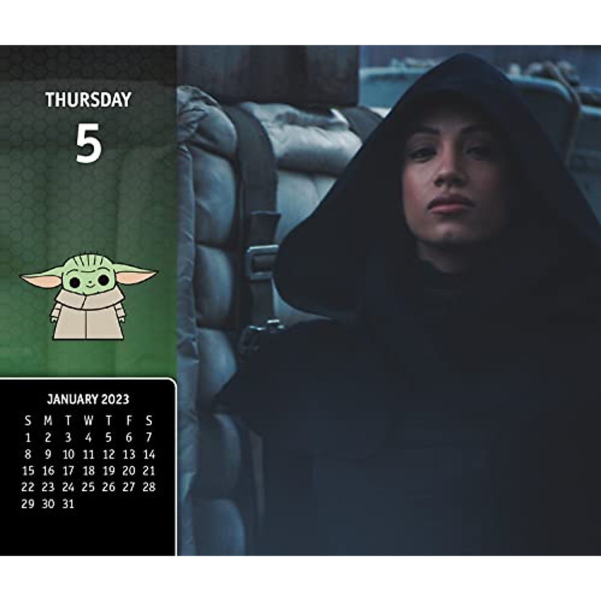 2023 Star Wars: The Mandalorian - The Child Day-at-a-Time Box Calendar