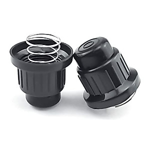 Aifeier ET Grill Blackstone Igniter Button Cap Spark Generator Knob AA Battery Pulse Igniter Push Button Switch with Springs for Replacement BBQ Igniter Switch Cap, Pack of 2