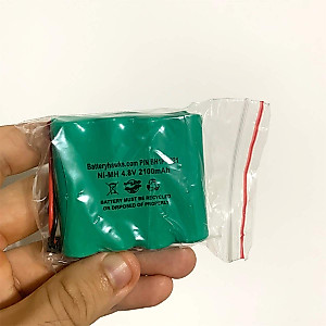 DSC-BATT2148V Battery 4.8v 2100mAh Ni-MH WS4920HE WTK5504 17000153 4PH-H-AA2100-S-D22 DSC WKA5504