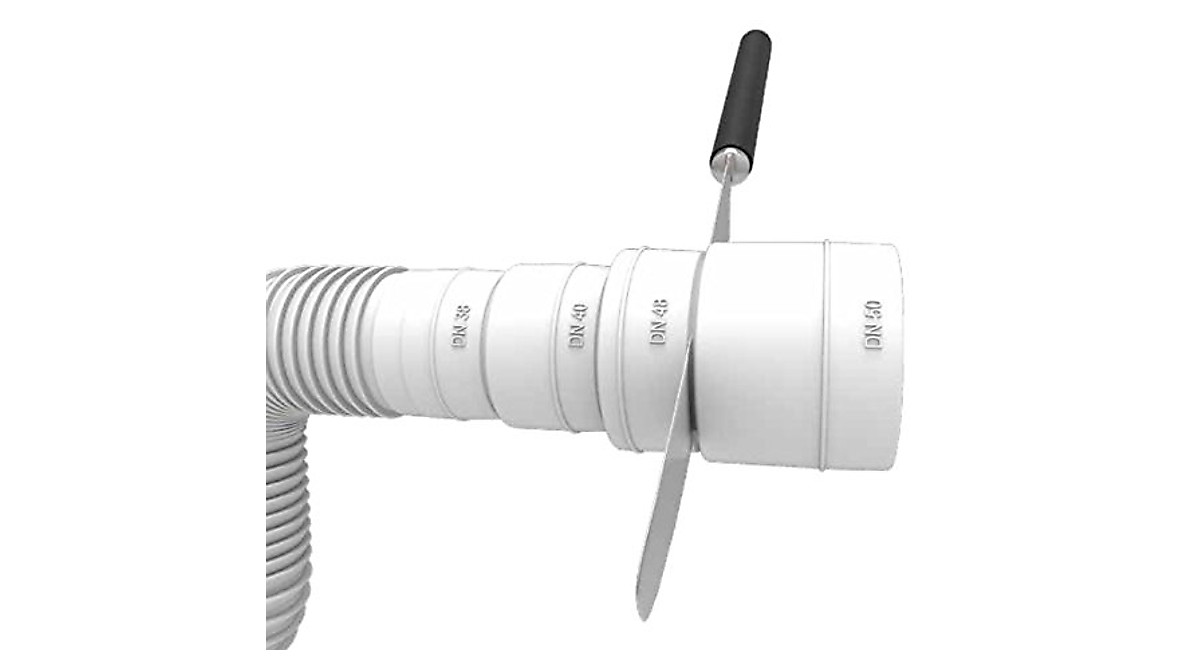 EasyDrain Universal P-Trap - Flexible, Expandable, Fits All Sizes