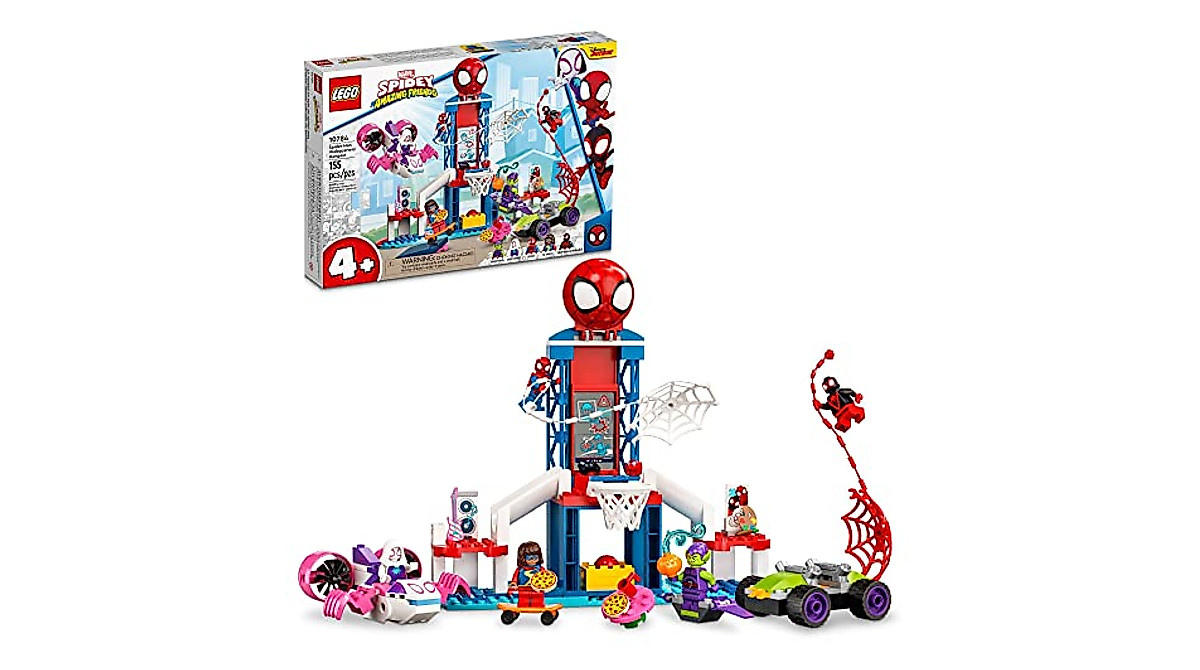 LEGO Marvel Spider-Man Webquarters Hangout - Fun for Kids