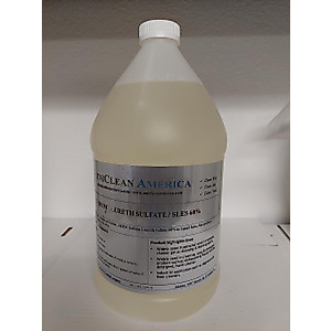 Sodium Laureth Sulfate - Sodium Lauryl Ether Sulfate - SLES 60% - UniClean America - Made in USA - Size: 64 fl oz