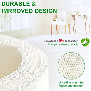 TOMOON MAF2 Super Wick Humidifier Filter Replacement -Compatible with Essick Air AIRCare MA0800 MA0600 MA060 MA08000 and 1540817006 29706 29988 Series Humidifiers,2 Pack