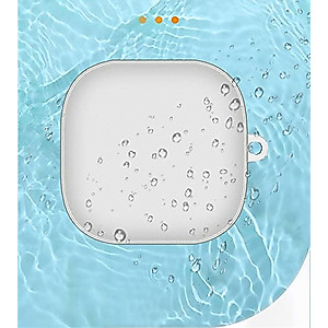 Soft TPU Transparent Case for Beats Fit Pro 2021 – True Wireless Noise Cancelling Earbuds, Beats Fit Pro Case Cover with Keychain for Women Men (Transparent)