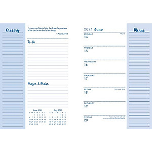 2021 Amy Knapp's Christian Family Organizer: 17-Month Weekly Faith & Inspiration Planner for Mom (Includes Stickers, Thru December 2021)