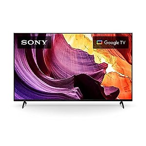Sony 55 Inch 4K Ultra HD TV X80K Series: LED Smart Google TV with Dolby Vision HDR KD55X80K- Latest Model, Black