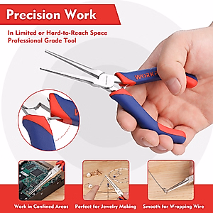 WORKPRO 12 in 1 Torx Screwdriver Set & WORKPRO 2-Piece 6" Mini Needle Nose Pliers Set