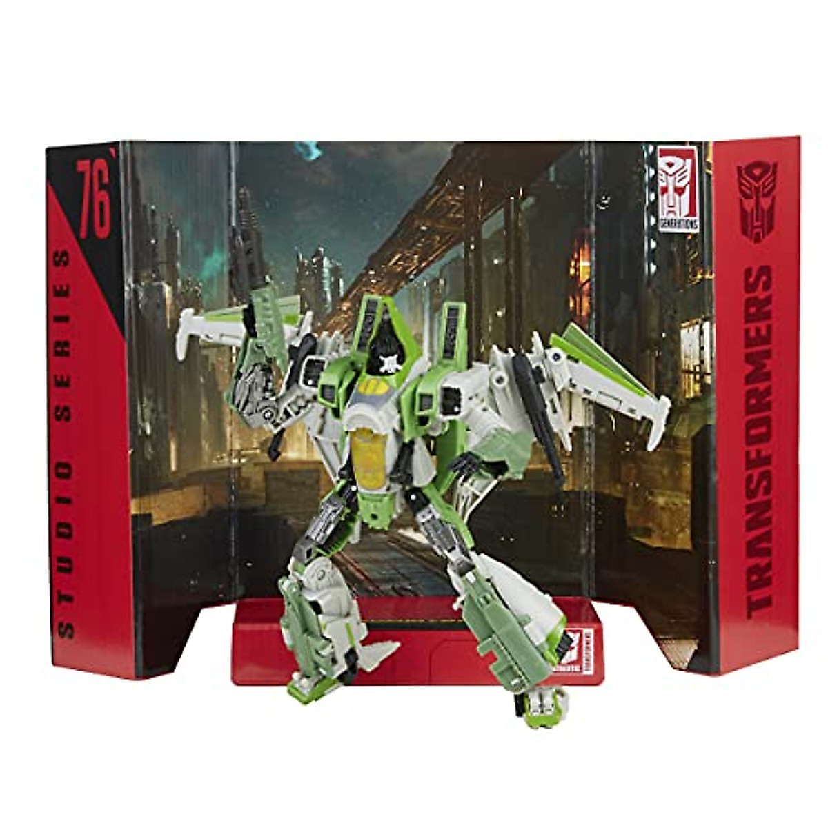 Transformers Toys Studio Series 76 Voyager Class Bumblebee Thrust Action Figure - Ages 8 and Up, 6.5-inch