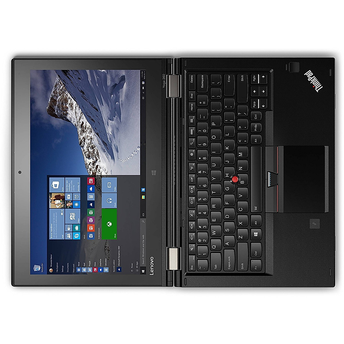 Lenovo Thinkpad Yoga 260 2-in-1 Laptop 12.5" FHD (1920 x 1080) IPS Touchscreen Laptop - Intel Dual-core i5-6300U, 2.4GHz, 8GB DDR4 Memory, 180GB SSD, Win 10 Pro