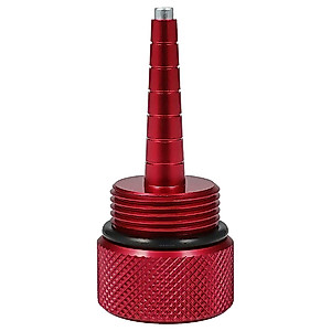 CASTNOO Magnetic Oil Dipstick Generator Oil Dip Stick Aluminum Red Fits for Generator EU2200i