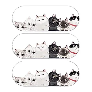 Mobestech Web Cam Computer Camera Phone Camera Cover 3pcs Laptop Camera Cover Slide Phone Camera Cover Cat Pattern Laptop Webcam Cover Computer Camera