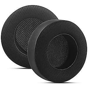 Gvoears Upgraded Ear Pads Replacement for Virtuoso RGB Wireless SE XT Headset compatiable with Corsair Virtuoso XT Gaming Headphone, Added Thickness, Brethable Mesh Fabric and Protein Leather