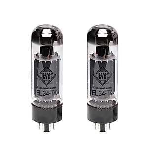 EL34-TK Black Diamond Series Vacuum Tube Matched Pair