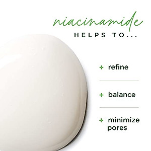 Tree of Life Refining Niacinamide Serum (Vitamin B3) Facial Serum with Hydrating Hyaluronic Acid; Refine & Balance Skin + Minimize Pores, Clean Dermatologist-Tested Skin care, Bonus Size 2 Fl Oz