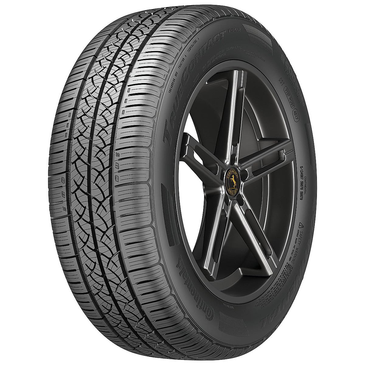 Continental TrueContact Tour All-Season Radial Tire-215/55R16 97H