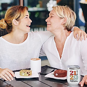 50th Birthday Gifts for Women – Happy 50th Birthday Gifts Wine Tumbler,Turning 50 Year Old Birthday Presents for Mom,Men,Aunt,Sister