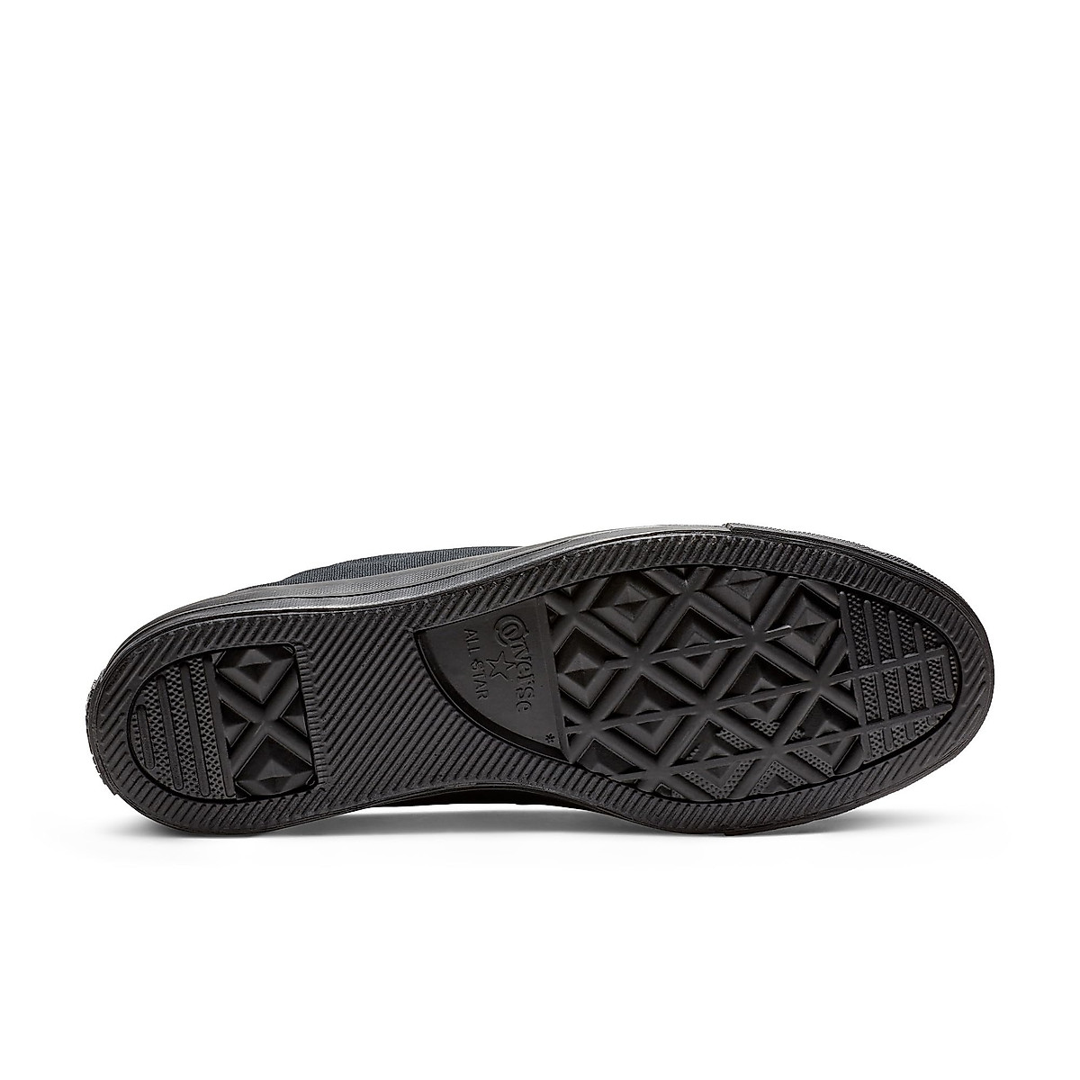 Converse Unisex Chuck Taylor Classic Colors Sneaker ,Black Monochrome, Men's 9 / Women's 11 Medium