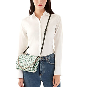 Kate Spade Laurel Way Greer Crossbody Bag Purse Handbag, APHRODITE GREEN MULTI