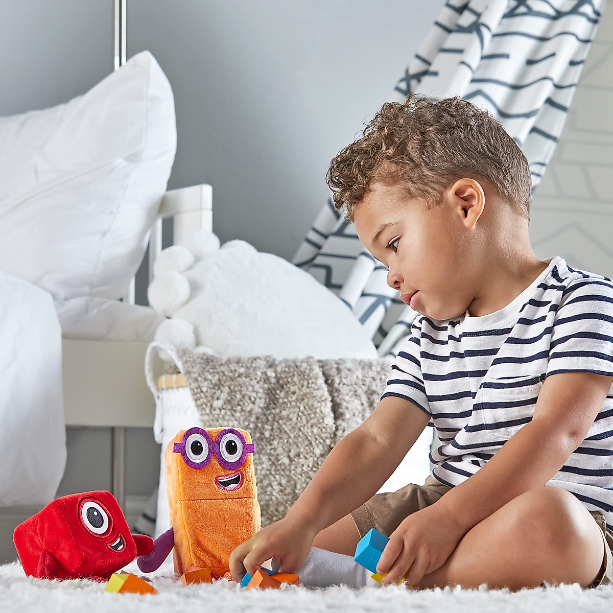 hand2mind Numberblocks One and Two Playful Pals, Numberblocks Plush ...