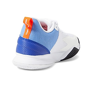 adidas Men's Courtflash Speed Tennis Shoe, White/Black/Black, 11.5