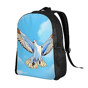 RLDOBOFE Seagulls in flight Backpack For Women Men Travel Laptop Backpack Rucksack Casual Daypack Lightweight Travel Bag