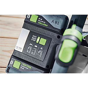 Festool 577664 Cordless Track Saw TSC 55 2x18V 5.0 Ah KEBI-F-Plus and 55-Inch Guide Rail