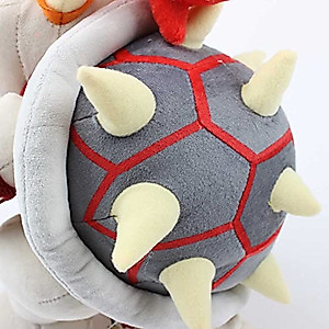 Laruokivi Dry Bowser Plush Figure Toy 12'' Gray