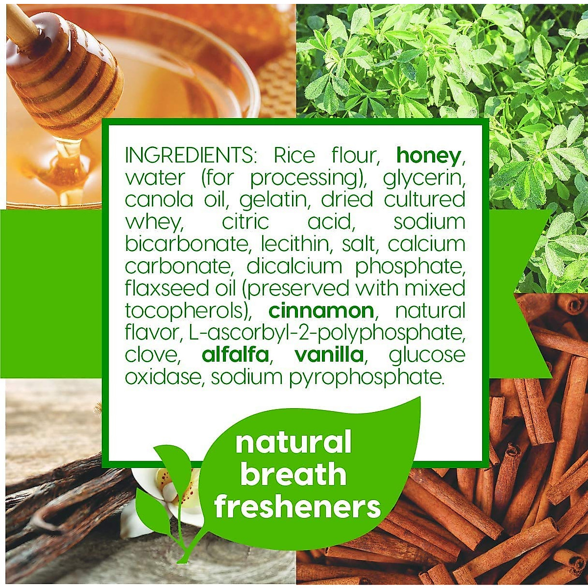 ARK NATURALS Breath-Less Brushless-Toothpaste - Chewable - Large Dogs - 18 oz