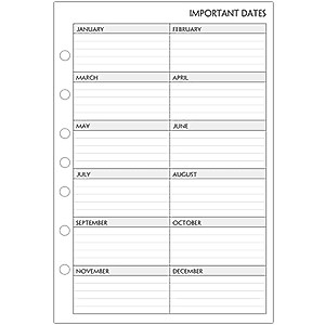 2023 Planner Refill, One Page Per Day, Daily & Monthly, Appointment Schedule, Priorities, Daily To Do, Notes (Classic, Size 4, Jan 2023 - Dec 2023)