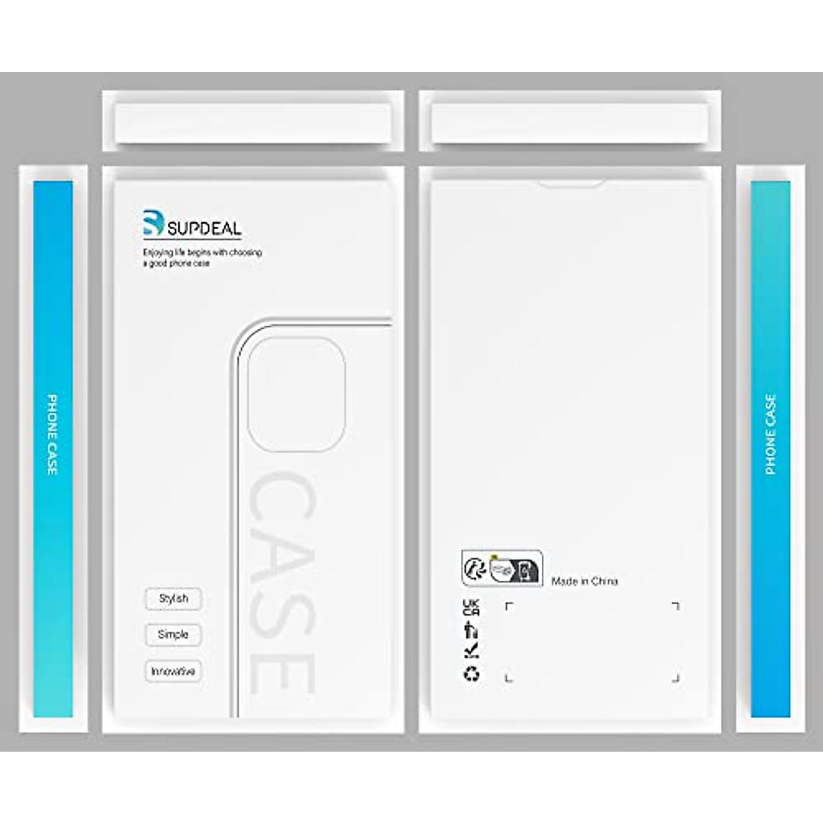 Supdeal Liquid Silicone Case for iPhone 13 Mini - [Camera All-Round Protection] [Soft Microfiber Lining Anti-Scratch] 4 Layer Full Covered Shockproof Gel Rubber Phone Case Cover, 5.4", Black