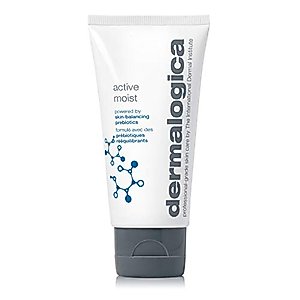 Dermalogica Active Moist - Oil-Free Lightweight Face Moisturizer - Helps Improve Skin Texture and Combat Surface Dehydration for Women and Men 3.4 Fl Oz