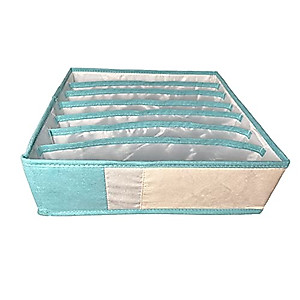 Blue Suede Underwear Organizer For Dresser