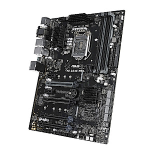 ASUS LGA1151 ECC DDR4 M.2 C246 Server Workstation ATX Motherboard for 8th Generation Intel Motherboards WS C246 PRO
